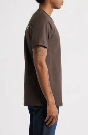 DARK SEAS Headmaster V3 Graphic T-shirt - Java Brown