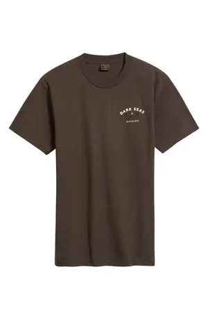 DARK SEAS Headmaster V3 Graphic T-shirt - Java Brown