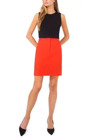 Halogen Pencil Skirt - Poinciana