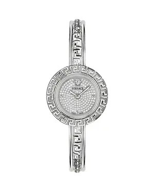Versace Greca Pendant Bracelet Watch - Silver/silver
