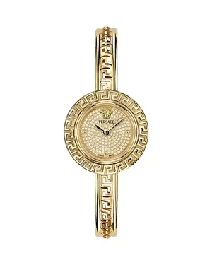 Versace Greca Pendant Bracelet Watch - Gold/gold