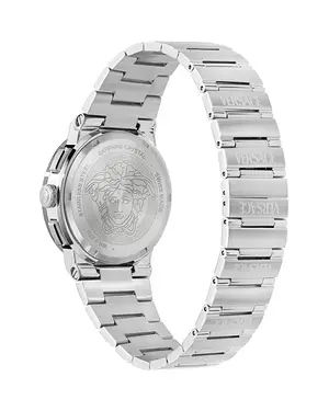 Versace Greca Logo Bracelet Watch, 40mm