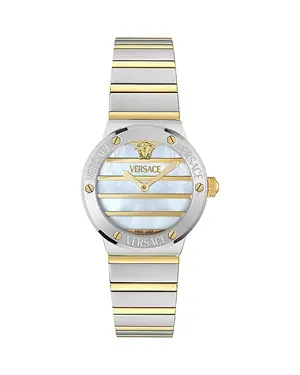 Versace Two Tone Watches For Women