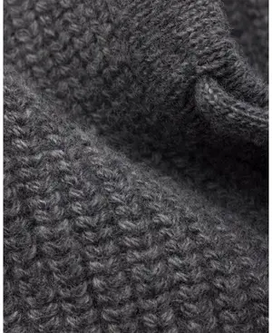 Prada Wool And Cashmere Knit Hood - Grey