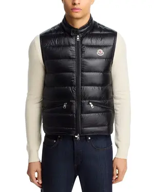 Moncler Gui Packable Down Gilet - Black