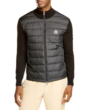 Moncler Zip Up Cardigans For Men