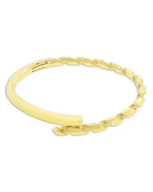 Luis Morais 14k Yellow Diamond Drill Bit Bangle Bracelet - Gold