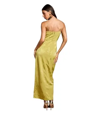 Coast Midaxi Wrap Skirt Dress - Olive