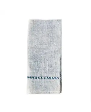 CREATIVE WOMEN Pulled Cotton Napkins, Set Of 4 - Navy