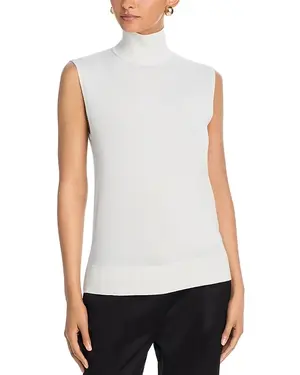 TOTEME Sleeveless Fine Turtleneck