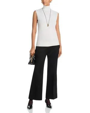 TOTEME Sleeveless Fine Turtleneck