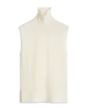 TOTEME Sleeveless Fine Turtleneck