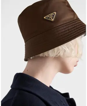 Prada Bucket Hat - Brown