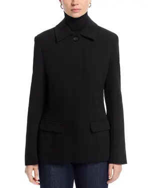 TOTEME Cinched Waist Tailored Jacket - Black