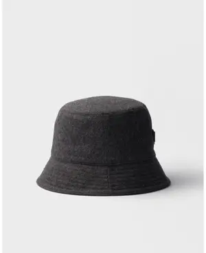 Prada Loden Fabric Bucket Hat