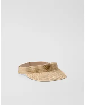 Prada Crochet Visor
