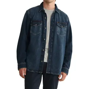 Warp + Weft Det Denim Button-up Shirt