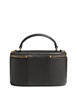 Valentino Garavani Vlogo Signature Mini Vanity Bag - Black
