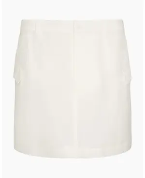 Onia Linen Utility Mini Skirt