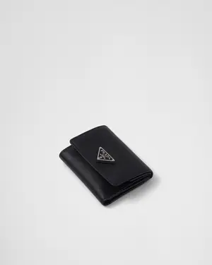 Prada Small Saffiano Leather Wallet - Black