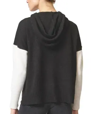 Central Park West Hooded Robbie Pullover