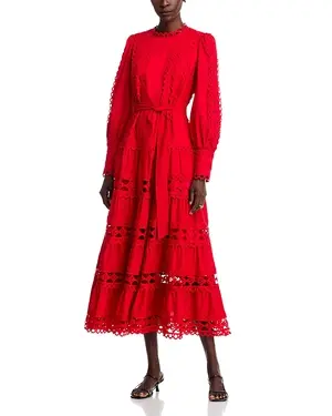 LAYERED WITH LOVE Lindsey Maxi Dress - Candy Apple