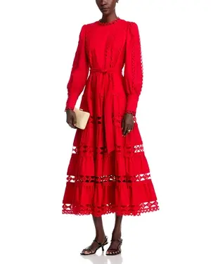 LAYERED WITH LOVE Lindsey Maxi Dress - Candy Apple