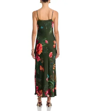 Farm Rio Leopard Flowers Dress