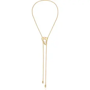 Ettika Molten Muse Bolo Necklace - Gold