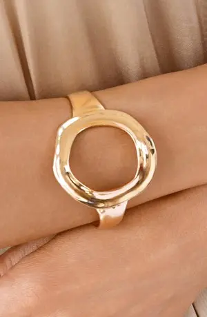Ettika Open Circle Cuff Bracelet