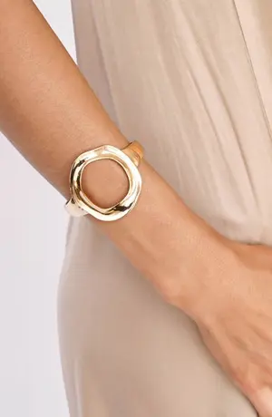 Ettika Open Circle Cuff Bracelet