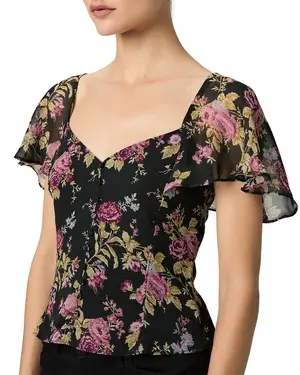 Paige Kiko Silk Top