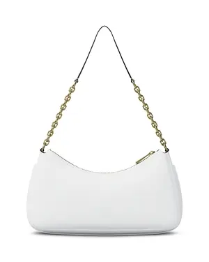 Michael Kors Nolita Medium Chain Pouchette - Optic White