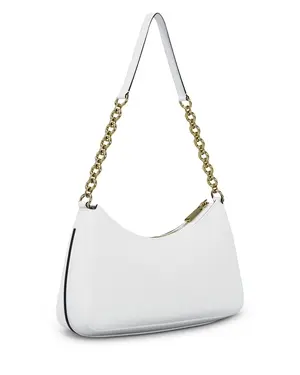 Michael Kors Nolita Medium Chain Pouchette - Optic White