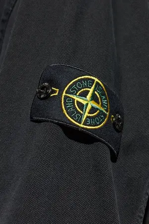Stone Island Denim Jacket With Pocket