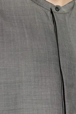 Studio Nicholson Wool Shirt ‘karst - Grey