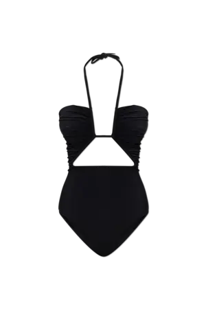 Rick Owens One-piece Swimsuit With Cut-out Detail - Black