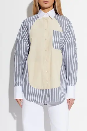 Stella McCartney Striped Pattern Shirt