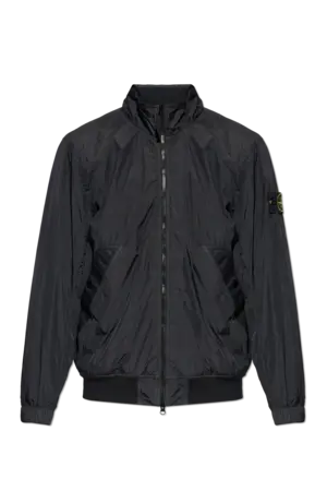 Stone Island Lightweight Jacket With Stand-up Collar