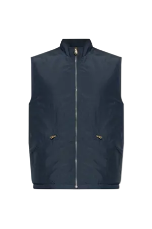 Paul Smith Insulated Vest With Stand Collar