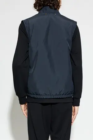 Paul Smith Insulated Vest With Stand Collar