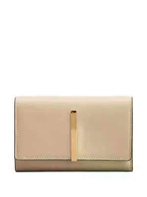 TOD'S Bar Tri-fold Wallet - Neutrals