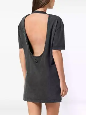 Philipp Plein Embellished Mini T-shirt Dress