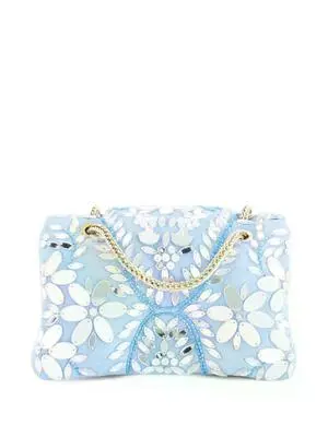 Giambattista Valli Mini Chain Crossbody Bag - Blue
