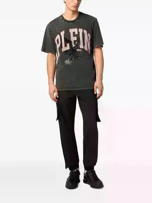 Philipp Plein Eagle Crew-neck T-shirt - Grey