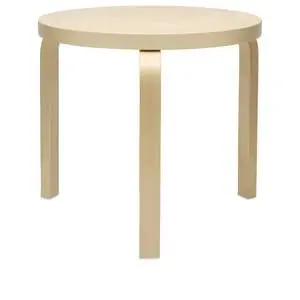 ARTEK X Marimekko Table 90d Seireeni - Solid Birch