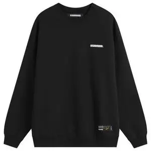 NEIGHBORHOOD Plain Logo Sweatshirt - Black