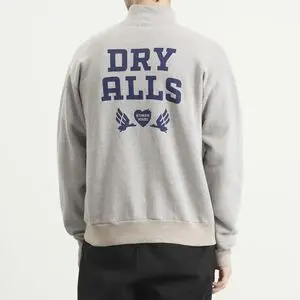 HUMAN MADE Half-zip Sweatshirt - Gray