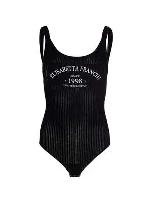 Elisabetta Franchi Logo Bodysuits