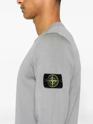 Stone Island Sweater With Compass Badge